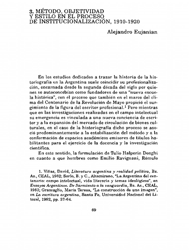 Cattaruzza, A. & Eujenian, A. - Politicas de La Historia Argentina ...