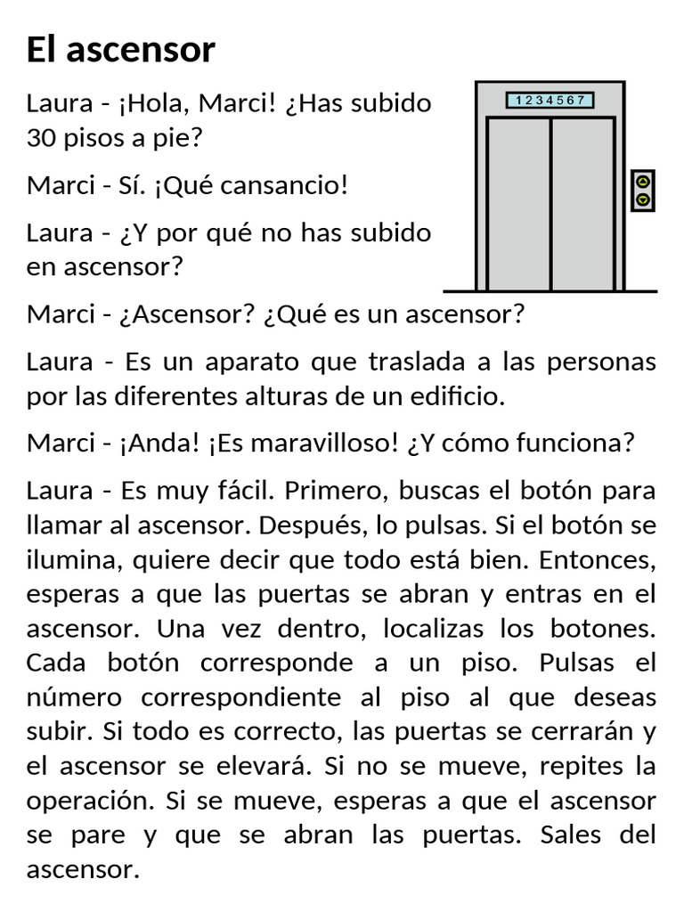 11 El Ascensor | PDF