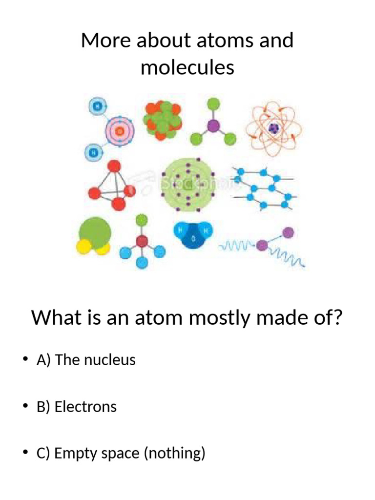 Atoms and Molecules | PDF