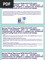NOM-018-STPS-2015 - Presentacion - P1 | PDF