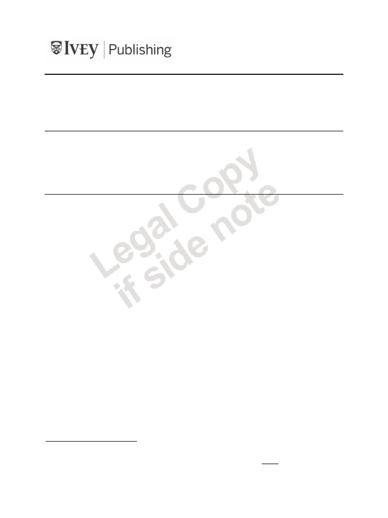 Business - Sony PS4, Winning The Gaming War | PDF