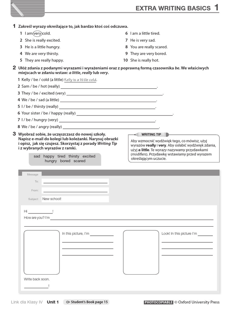 Link L4 U1 Writing Basics Ws | PDF