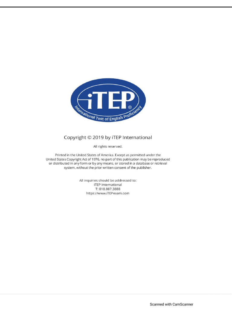 The Itep Practice Guide 1 | PDF