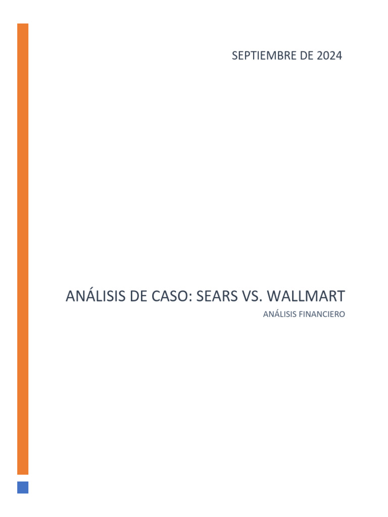 Caso de Estudio Sears vs. Wallmart Grupo Nro 2-1 | PDF | Walmart | Negocios