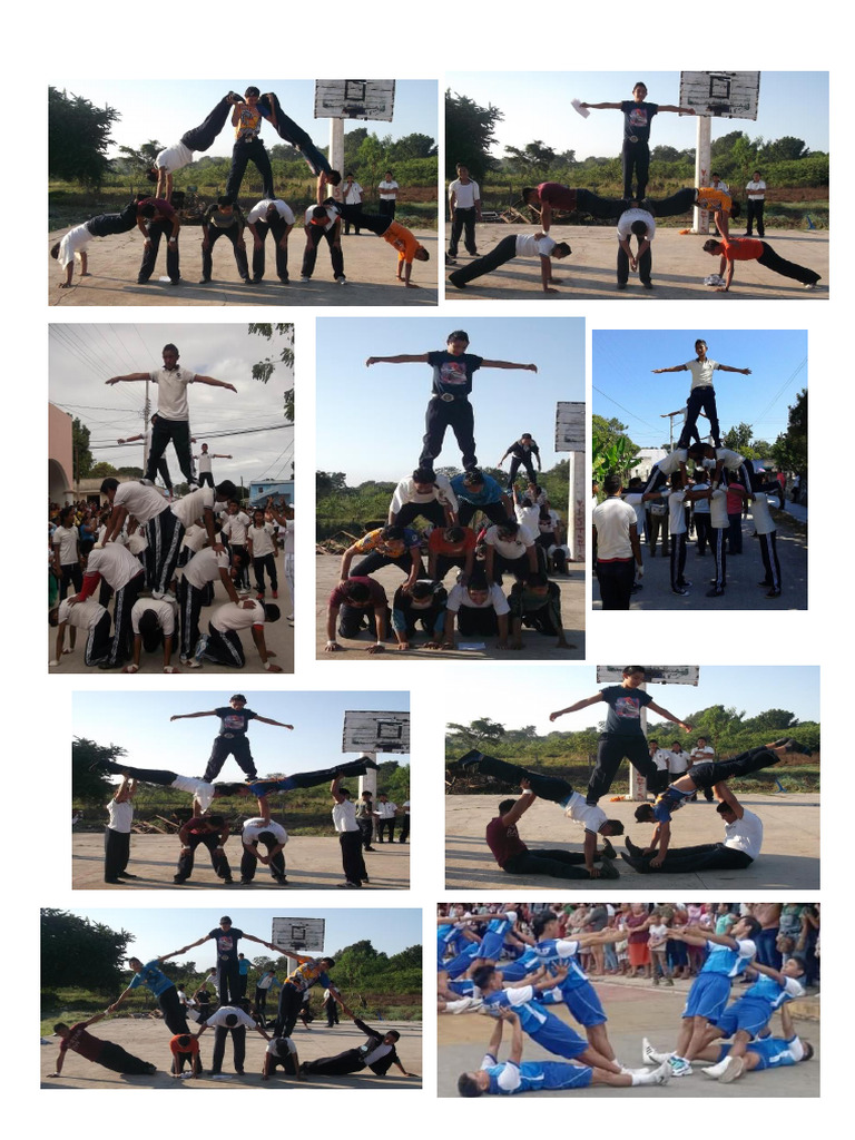 PIRAMIDES PARA DESFILE | PDF