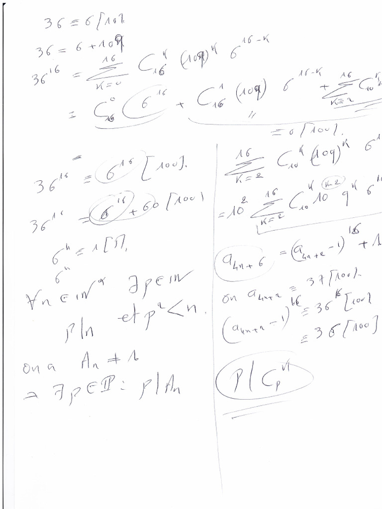 Arithmetique 2 | PDF