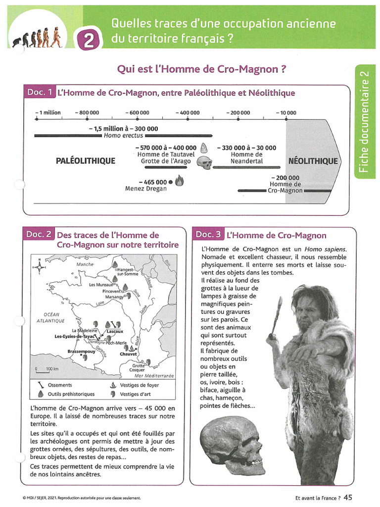 histoire l homme de cro magnon | PDF