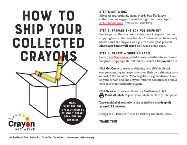TCI - Shipping - Guide - Universal | PDF