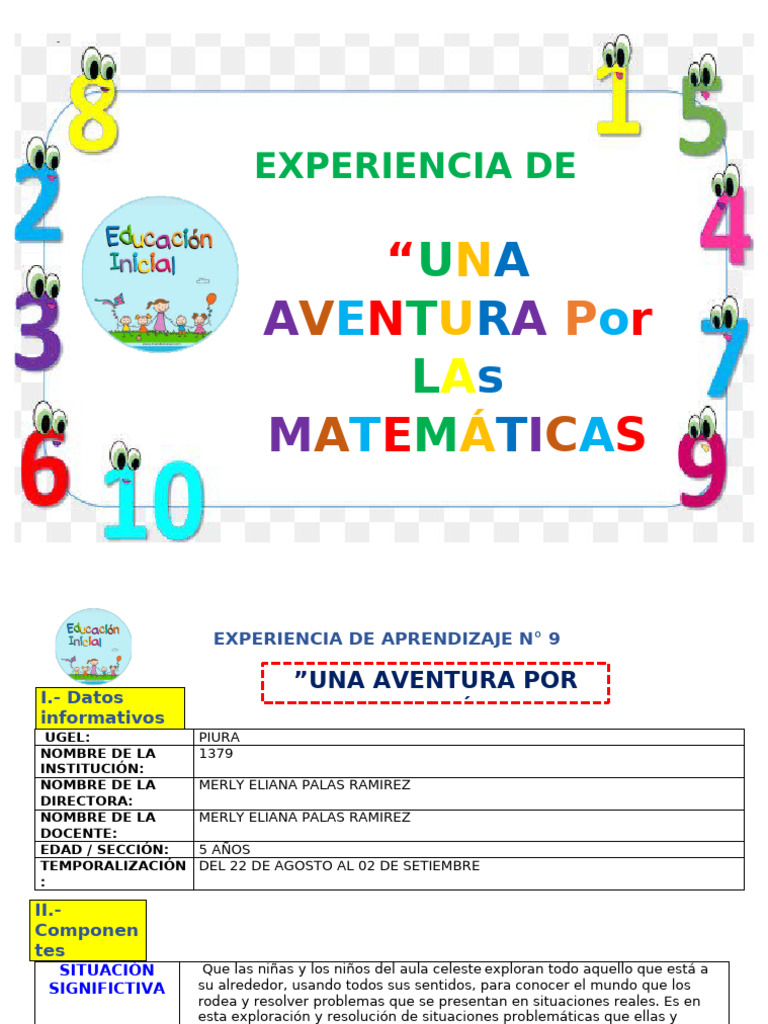 UNA AVENTURA POR LAS MATEMATICAS | PDF