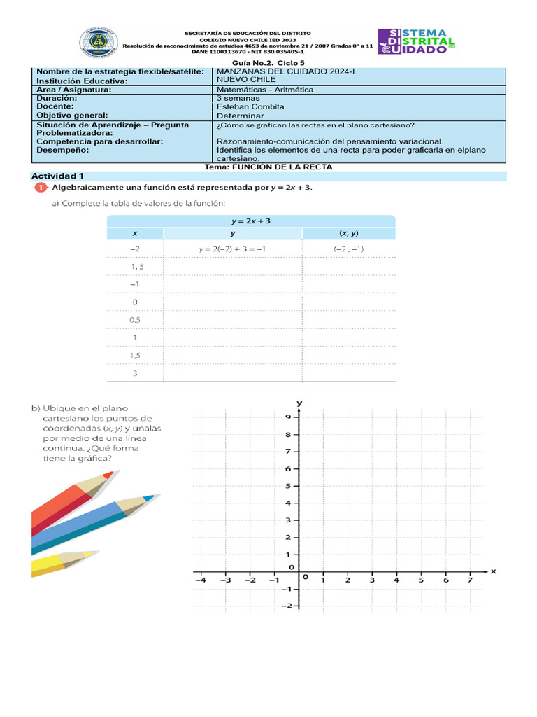 GUIA NO.2 - Ciclo 5 - Esteban - Combita | PDF
