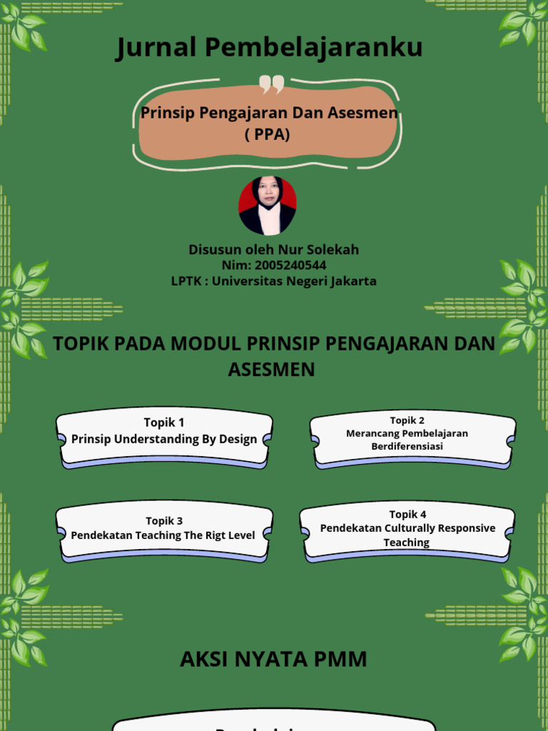 Aksi Nyata PMM PPA | PDF