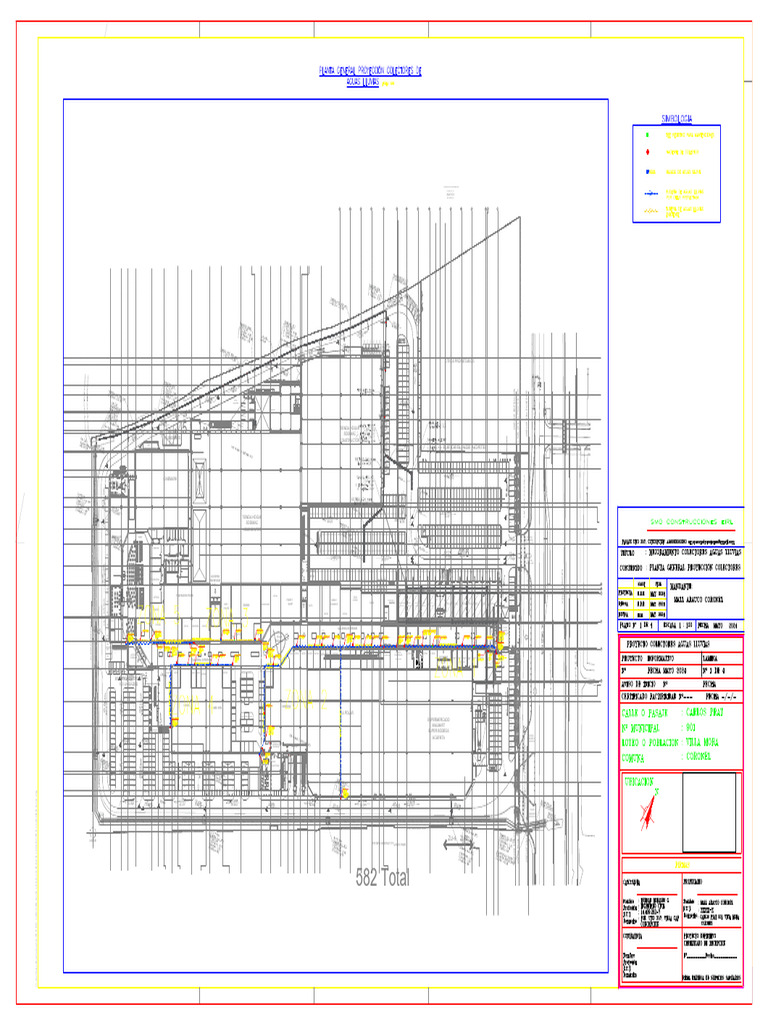PROY-COLECTORES-ACO-01-PLANTA GENERAL | PDF