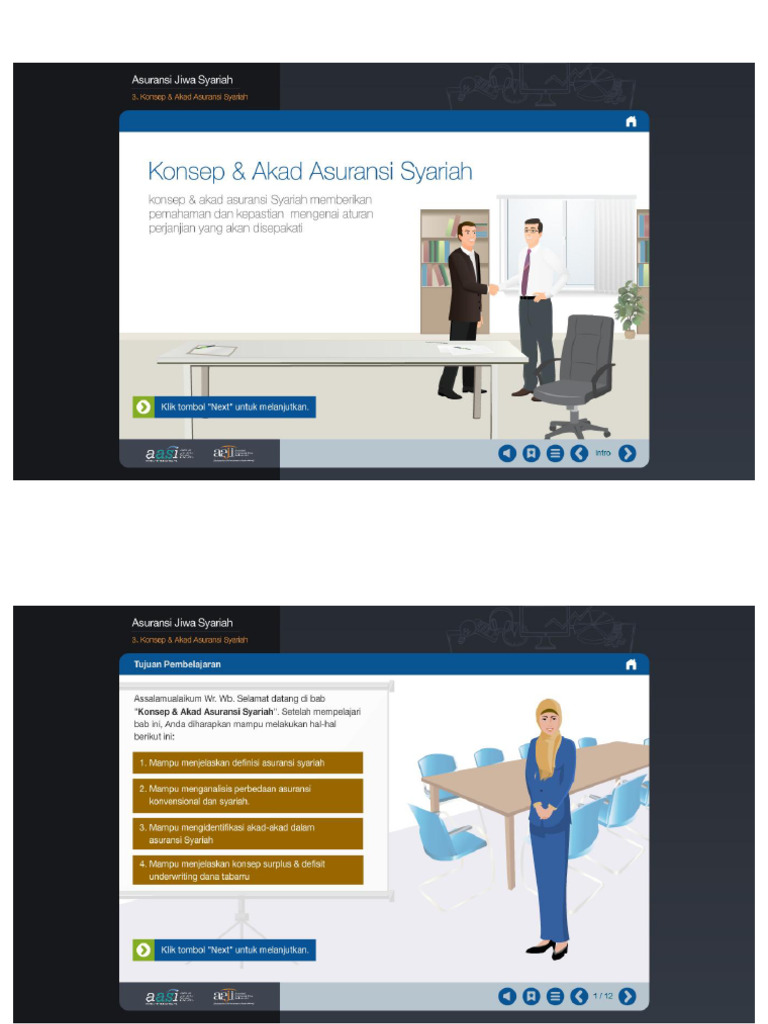 Bab 3 Konsep dan Akad Asuransi Syariah | PDF