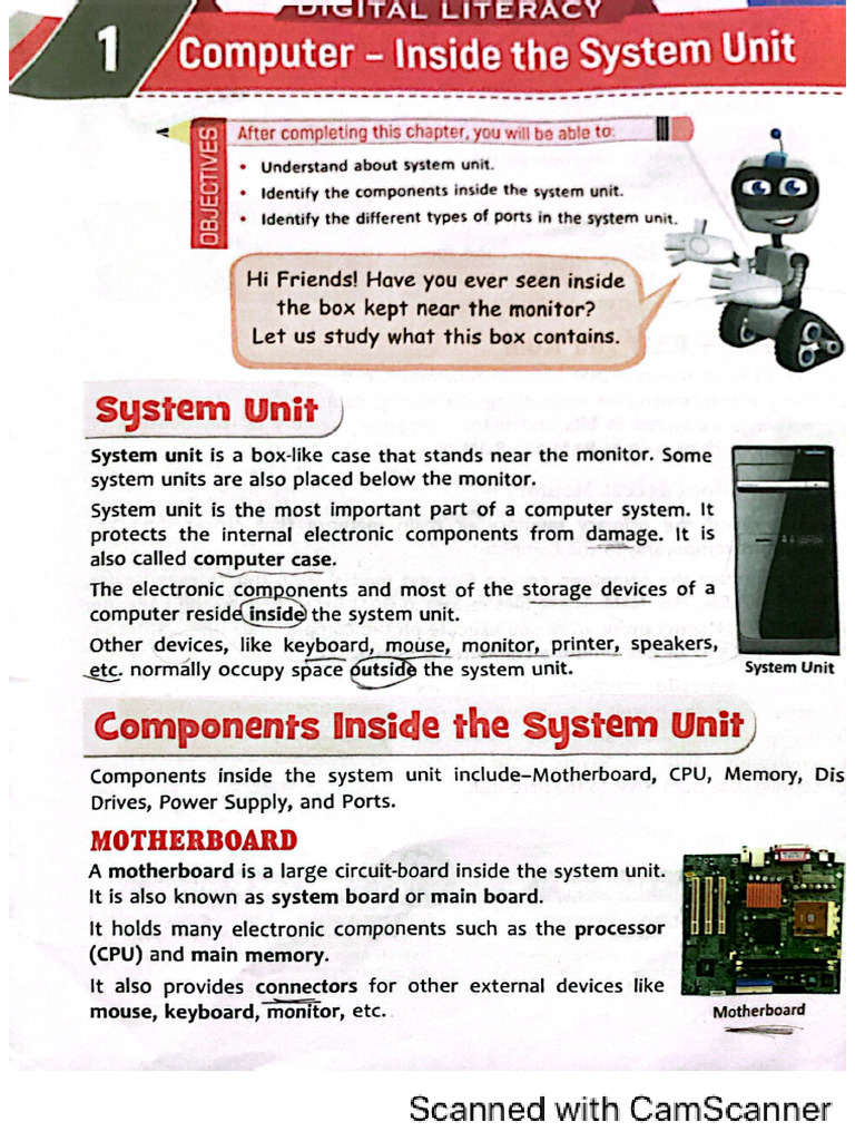 Inside The System Unit | PDF