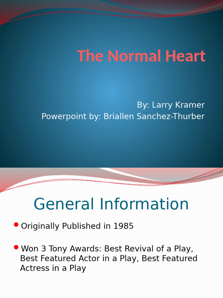 The Normal Heart | PDF