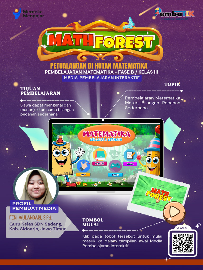 Poster Amanah Dan Jujur Ilustratif Biru Dan Krem | PDF