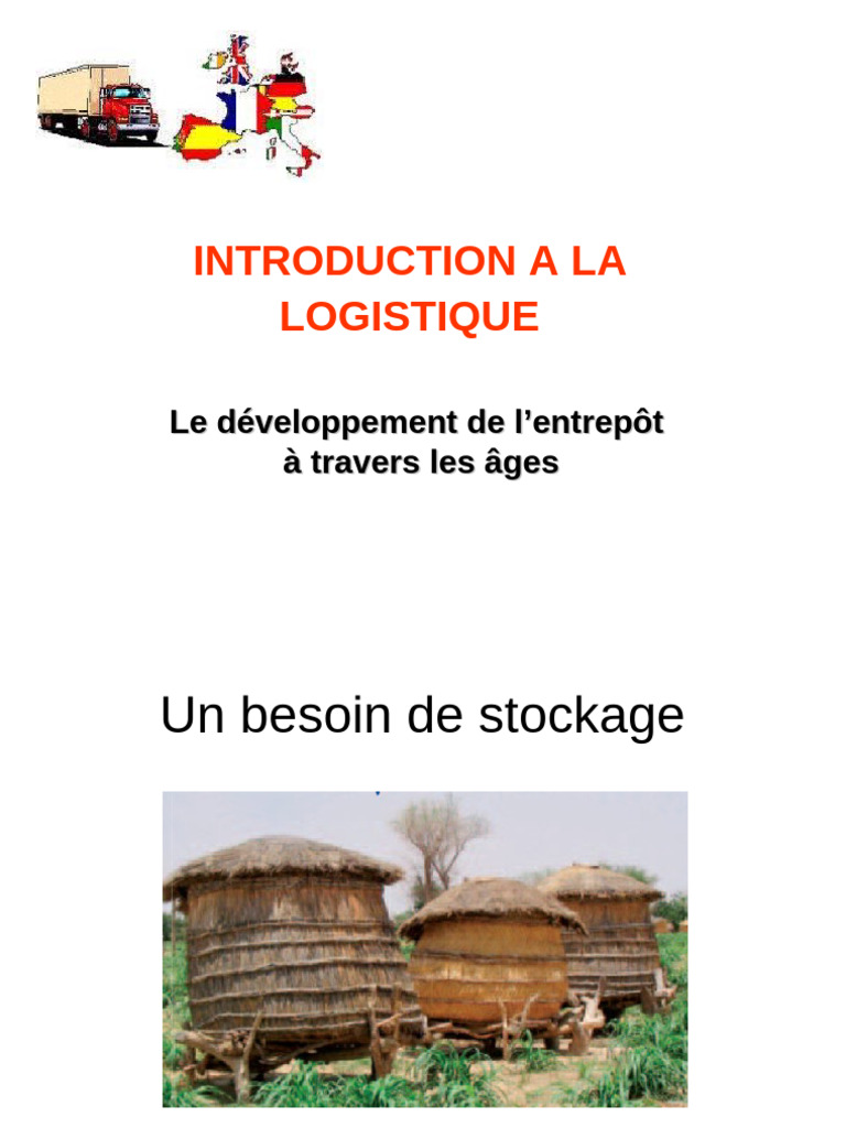 Introduction Logistique | PDF