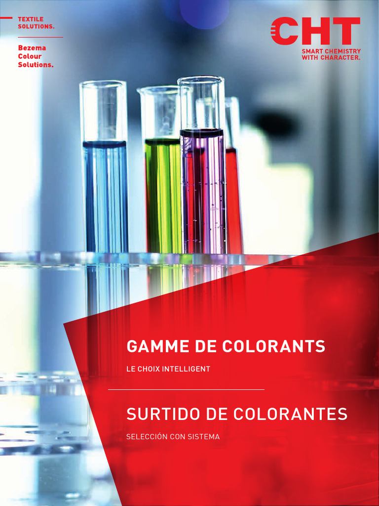 Gamme de Colorants CHT | PDF