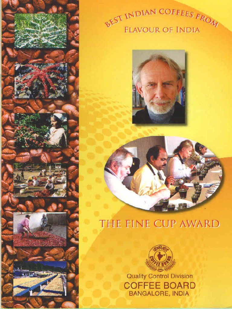 Indian Coffee Board - Fine Cup Award-Kenneth Davids | PDF