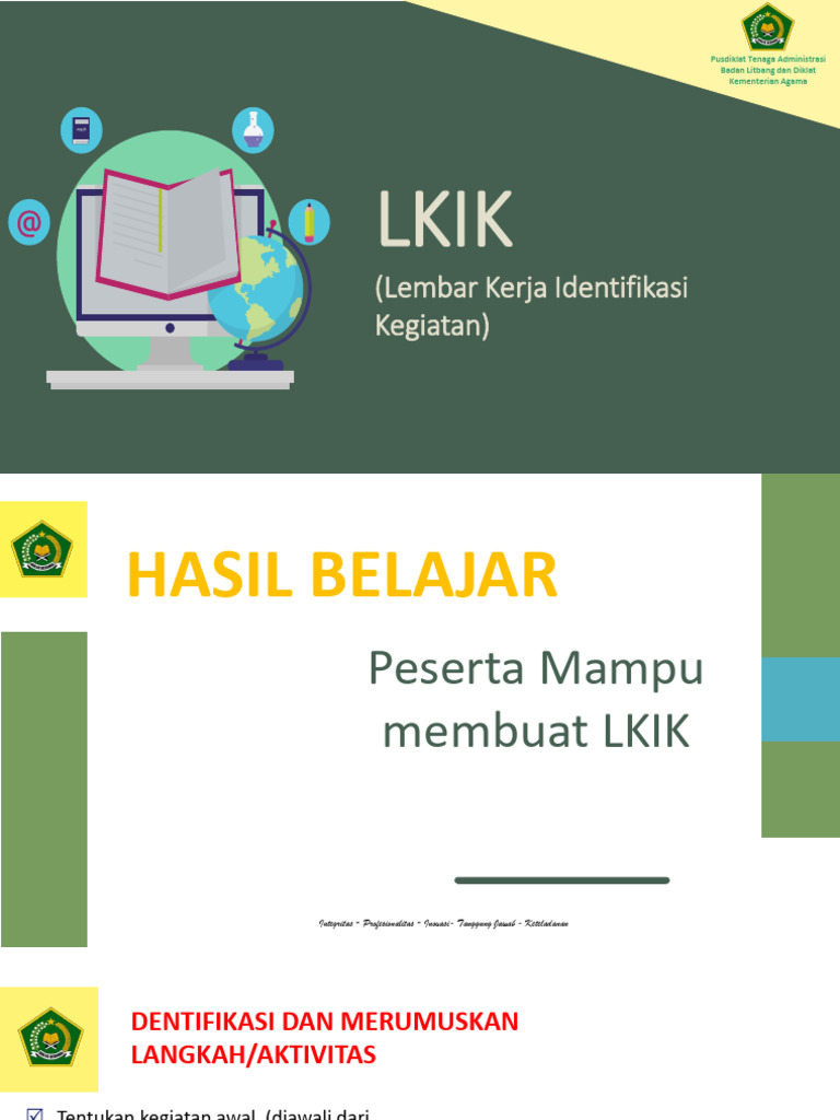 A. Materi PPT LKIK SOP Lengkap | PDF