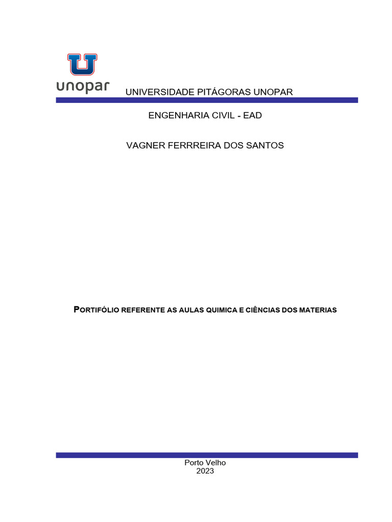 Quimica E Ciência Dos Materiais Pdf