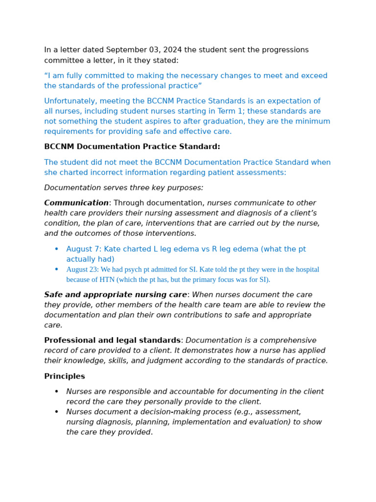 Nursing Documentation Challenges | PDF | Nursing | Adverse Effect