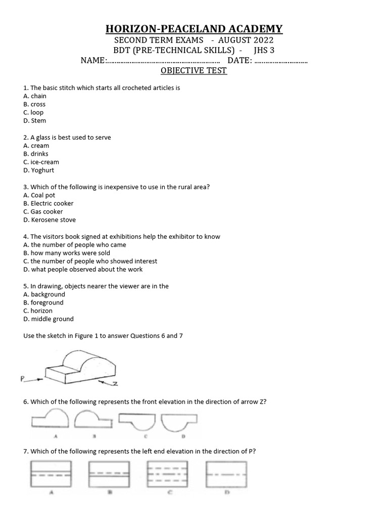 JHS Exams | PDF