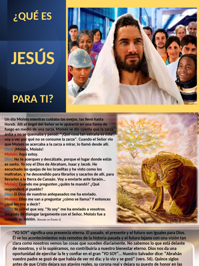 Que Es Jesús para Ti PDF | PDF | Cristo (título) | Jesús