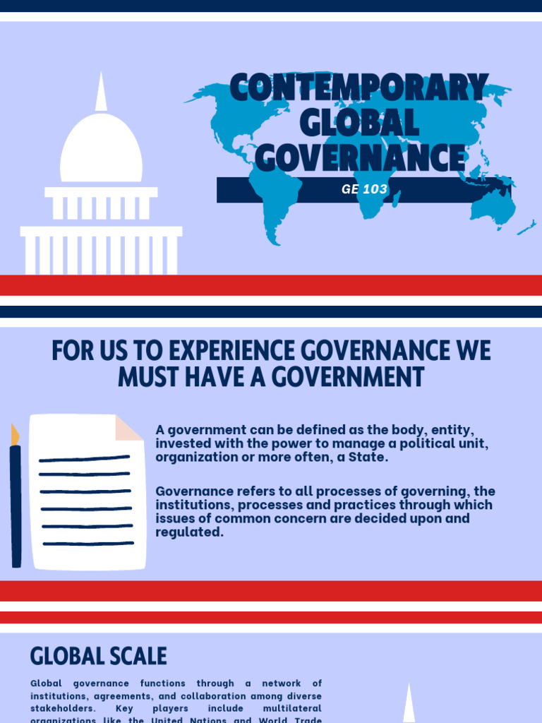 Ge 103 - Global Governance | PDF