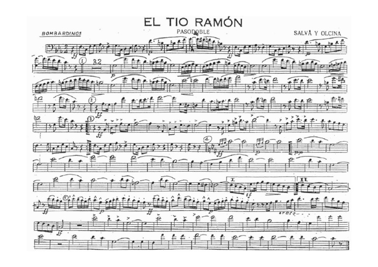 El Tío Ramón - Bombardino | PDF