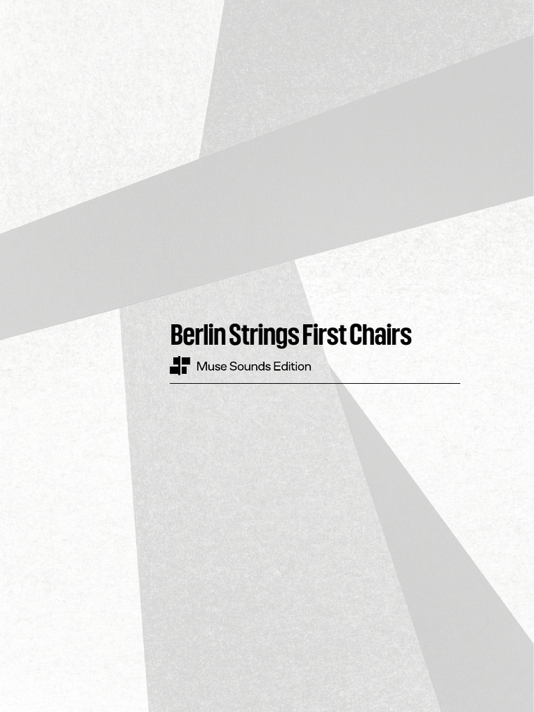 Berlin Strings First Chairs - MuseSounds edition - user guide | PDF