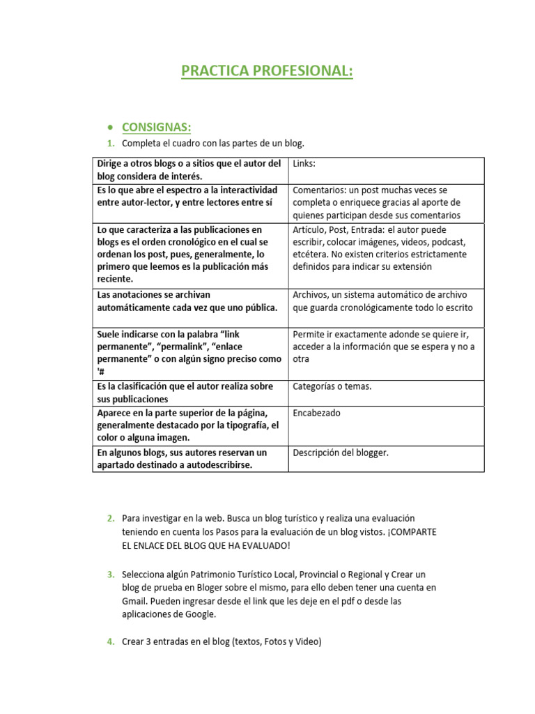 TP PRACTICA PROFESIONAL | PDF