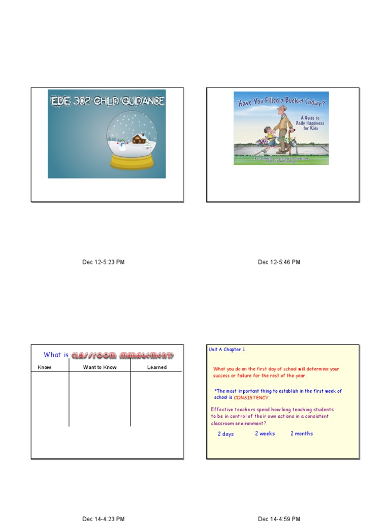 Child Guidance | PDF