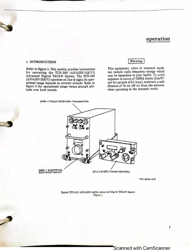 Tacan 1900D | PDF
