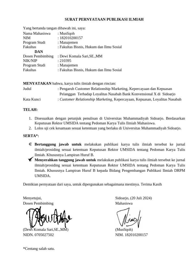 SURAT-PERNYATAAN-PUBLIKASI-ILMIAH mus | PDF