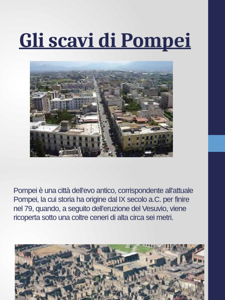 Gli Scavi Di Pompei 6to Ori y Jose | PDF