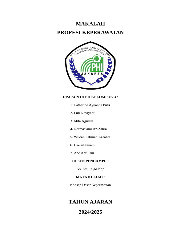 Makalah Tugas KDK - Kelompok 3 | PDF