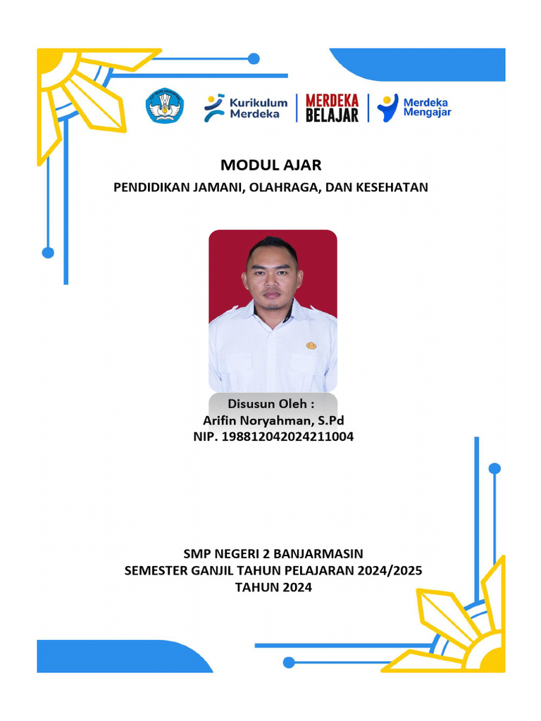 Modul Ajar Kelas 8 Semester 1 2024 | PDF