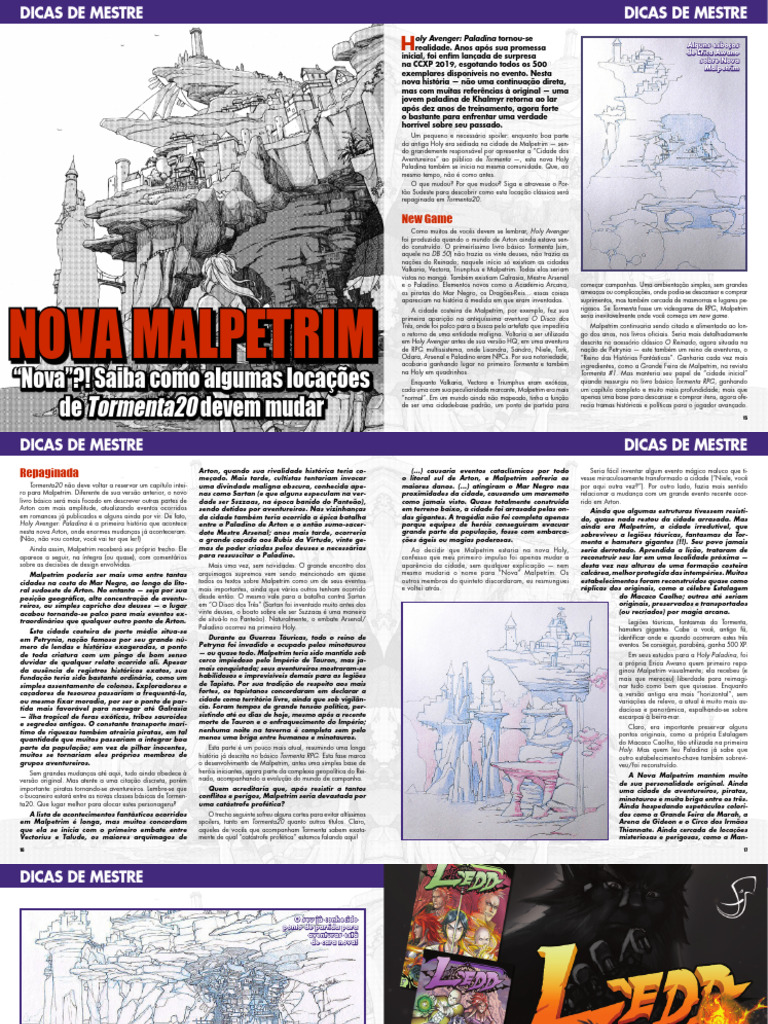 Dicas de Mestre - Nova Malpetrim | PDF