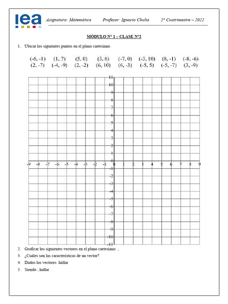 Matematica c.6 Actividad Complementaria Optativa K | PDF