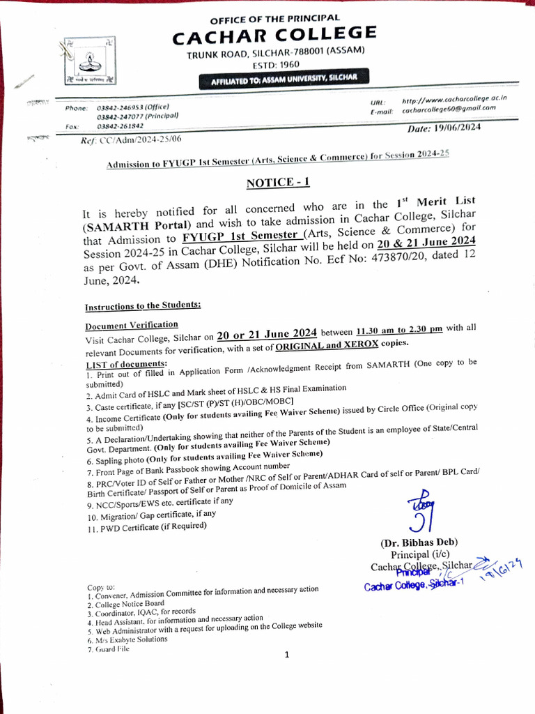 Notice-19 6 2024 | PDF | Government And Personhood