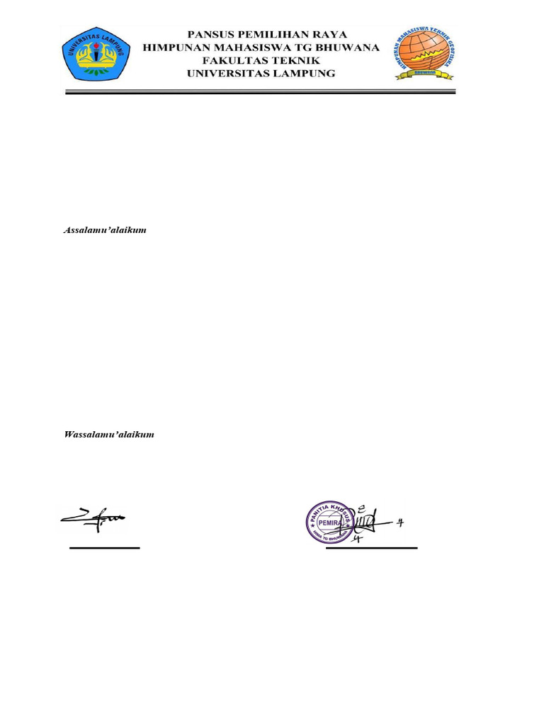 Undangan Public Hearing Hima TG 2024 | PDF