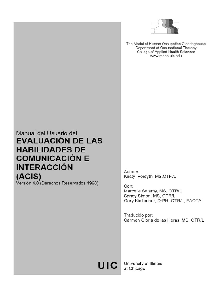 Spanish ACIS | PDF