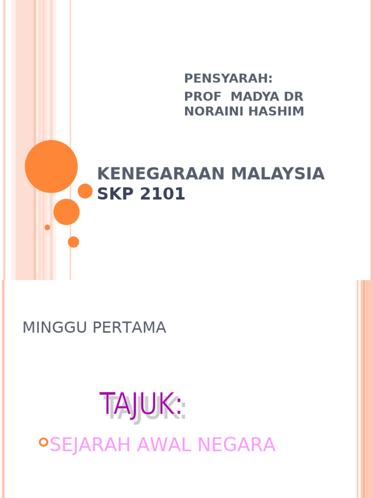 TAJUK m1 | PDF