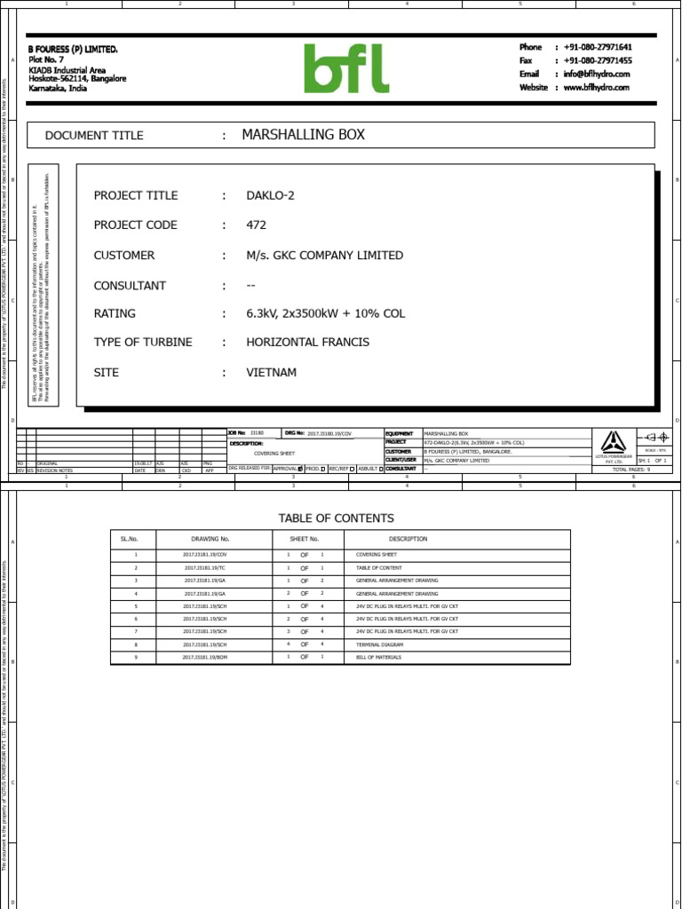 09.12-J3180.19-Marshalling Box-R0 | PDF