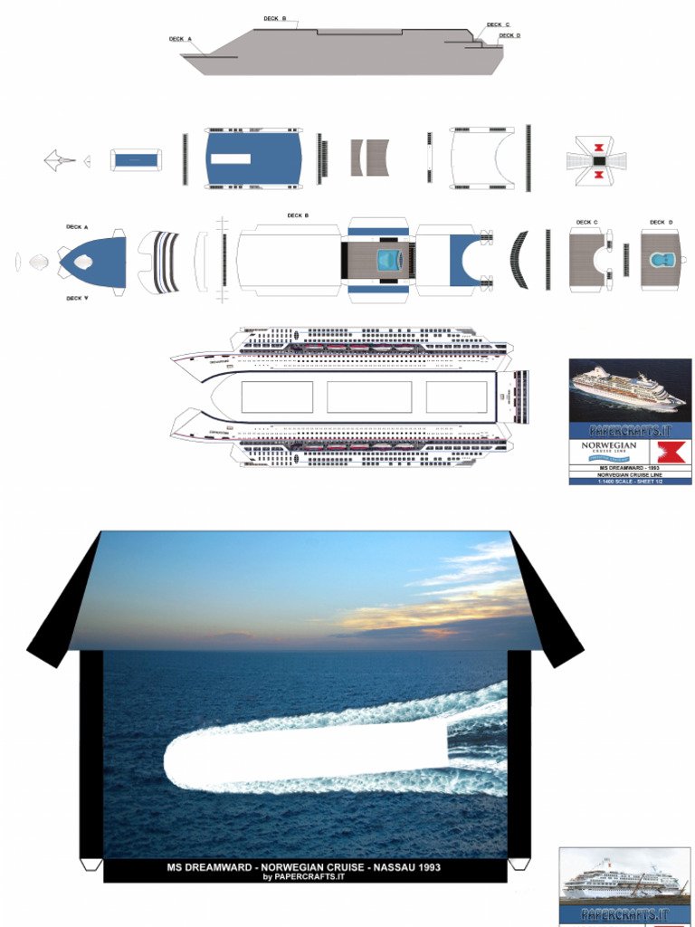 MS Dreamward Papercraft | PDF