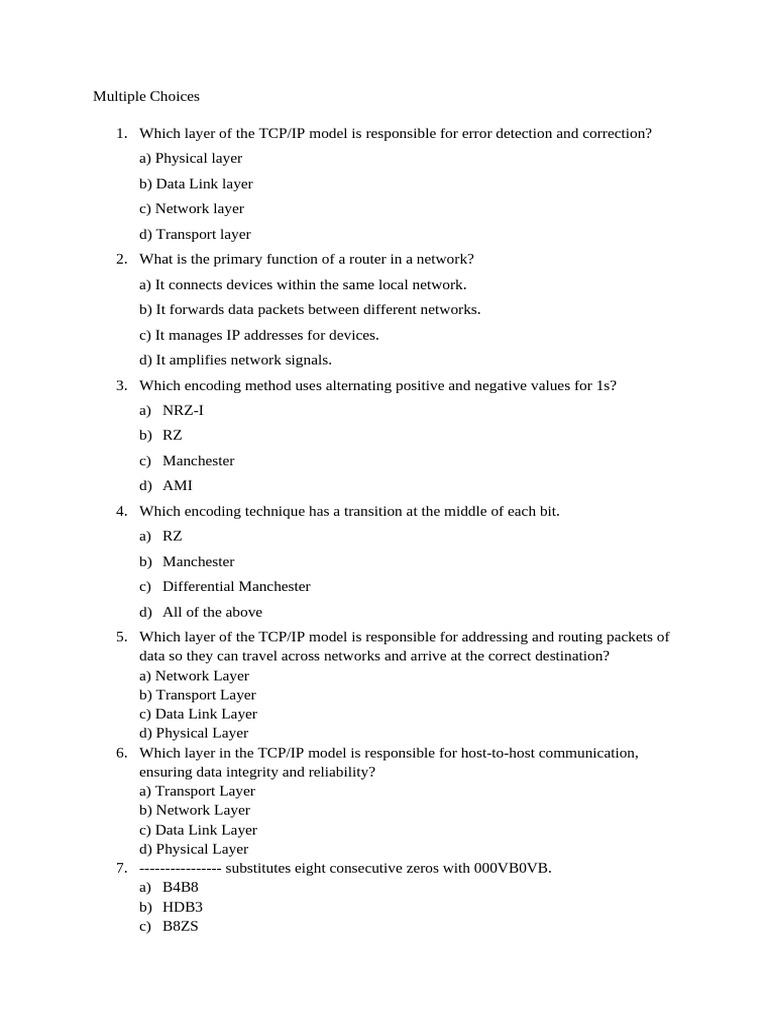 Note For DCom (Sem I) | PDF