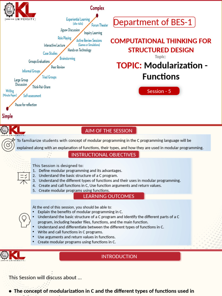 Session 7&8 Functions | PDF
