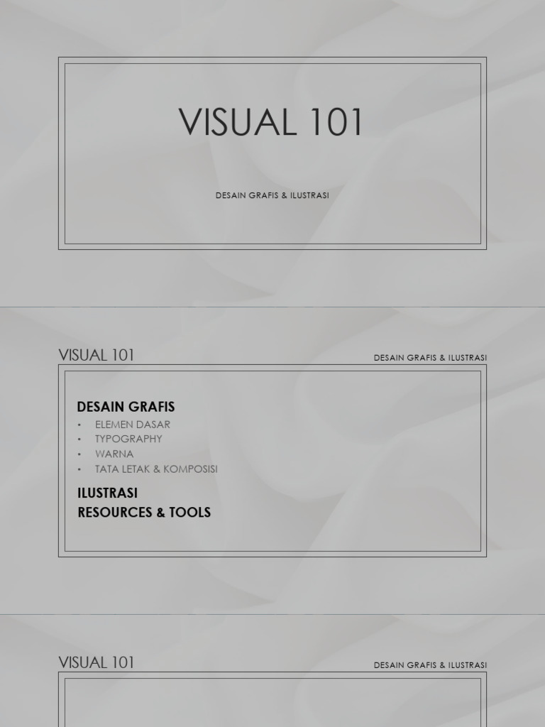 Materi 1 - VISUAL 101 | PDF