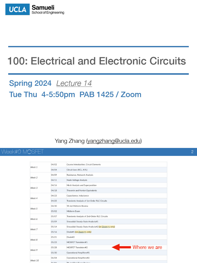 Lecture 14 - MOSFET#2 | PDF